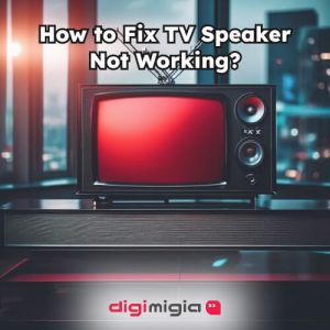 Why is My TV Speaker Not Working? my tv speaker is not working| Digimigia